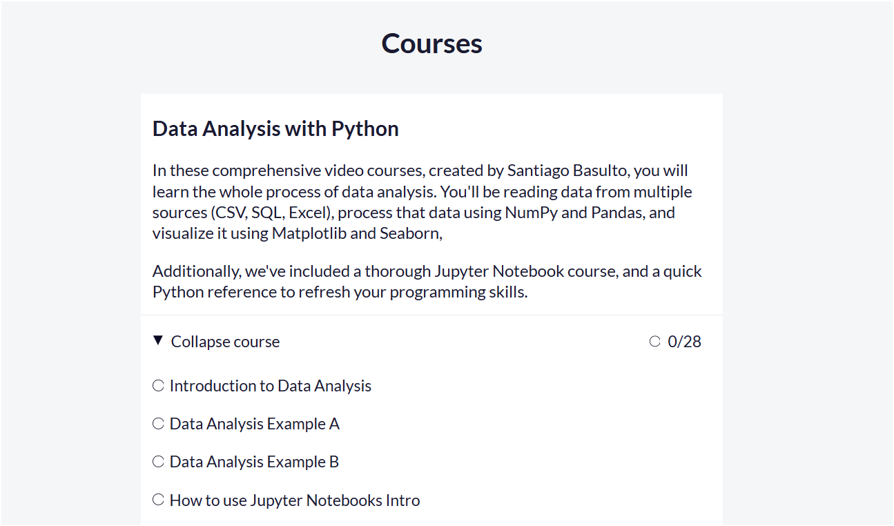 دورة Data Analysis with Python من freeCodeCamp مجانًا + الشهادة - تعليم اللغة الإنجليزية